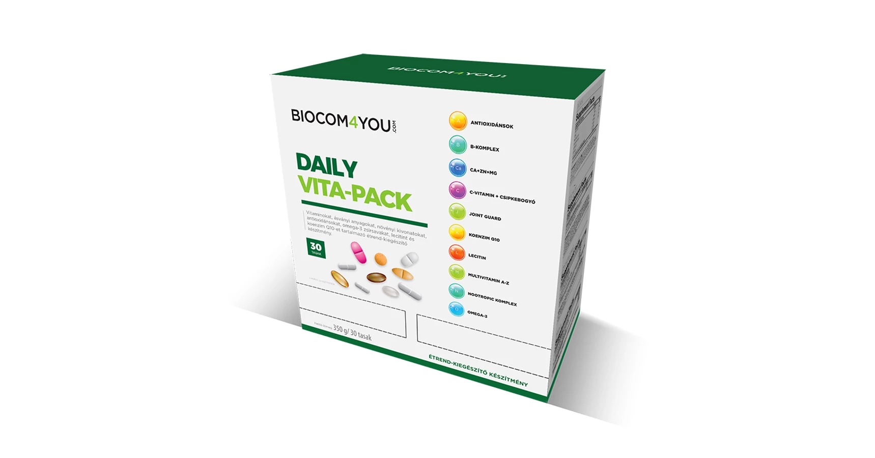 Daily Vita-Pack napi vitamincsomag - Biocom - Yoga Bazaar